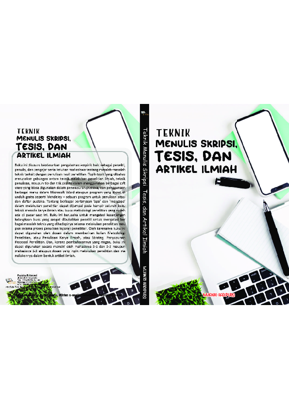 (PDF) Teknik Menulis Skripsi, Tesis, dan Artikel Ilmiah