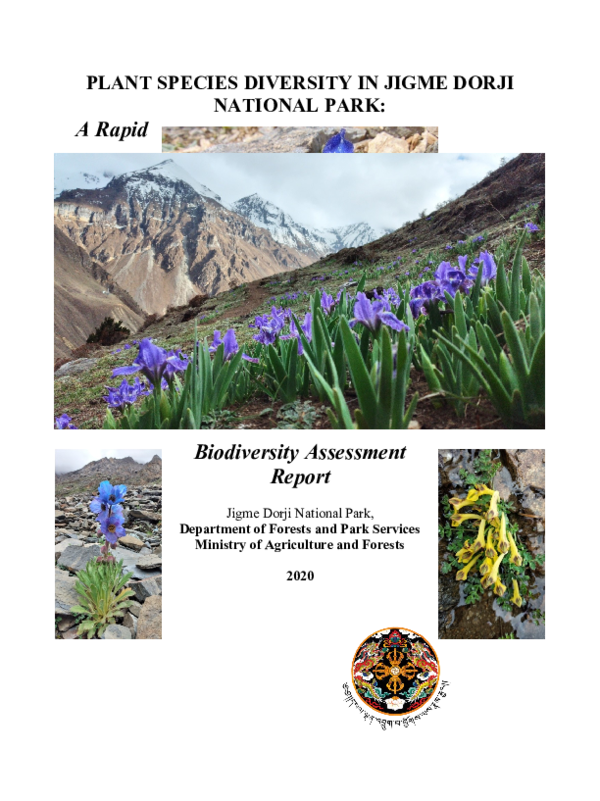 (DOC) Flora diversity report JDNP