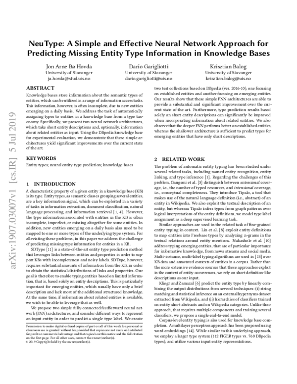 (PDF) NeuType: A Simple and Effective Neural Network Approach for Predicting Missing Entity Type ...