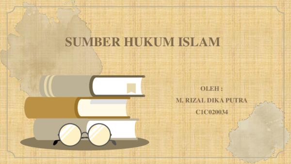 (PDF) PPT SUMBER HUKUM ISLAM