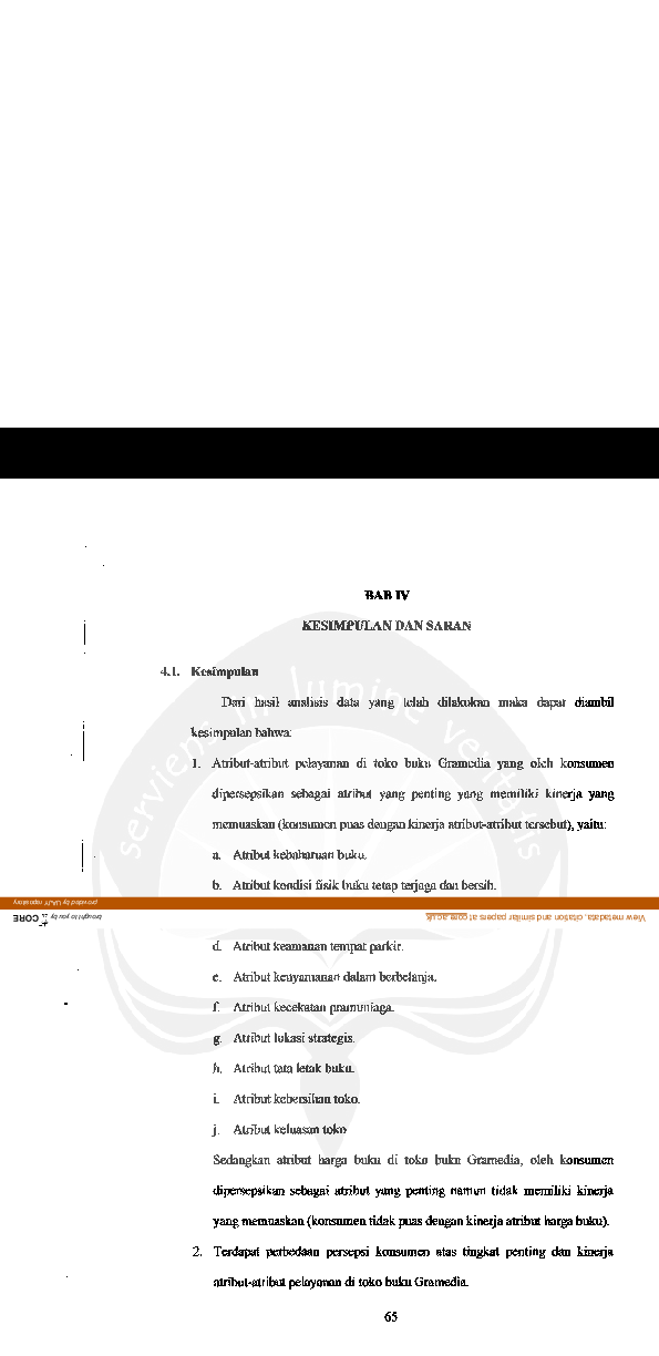 (PDF) Persepsi Konsumen Terhadap Atribut-Atribut Pelayanan DI Toko Buku ...