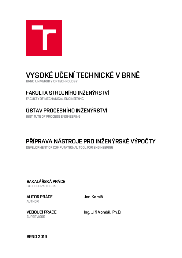 Pdf Development Of Computational Tool For Engineering