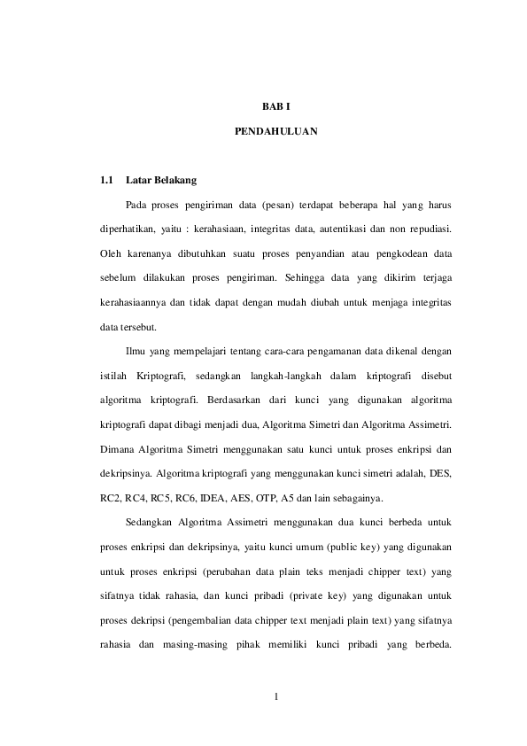 Pdf Penerapan Teorema Euler Pada Perumusan Kriptografi Rsa 4238