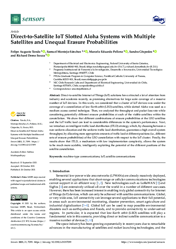 (PDF) Direct-to-Satellite IoT Slotted Aloha Systems with Multiple ...