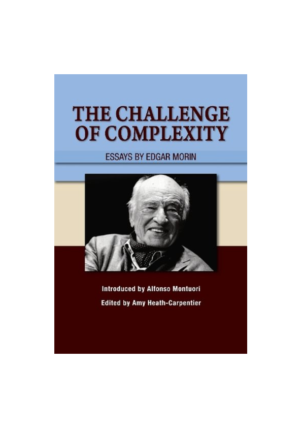 (PDF) The Challenge of Complexity. Essays by Edgar Morin