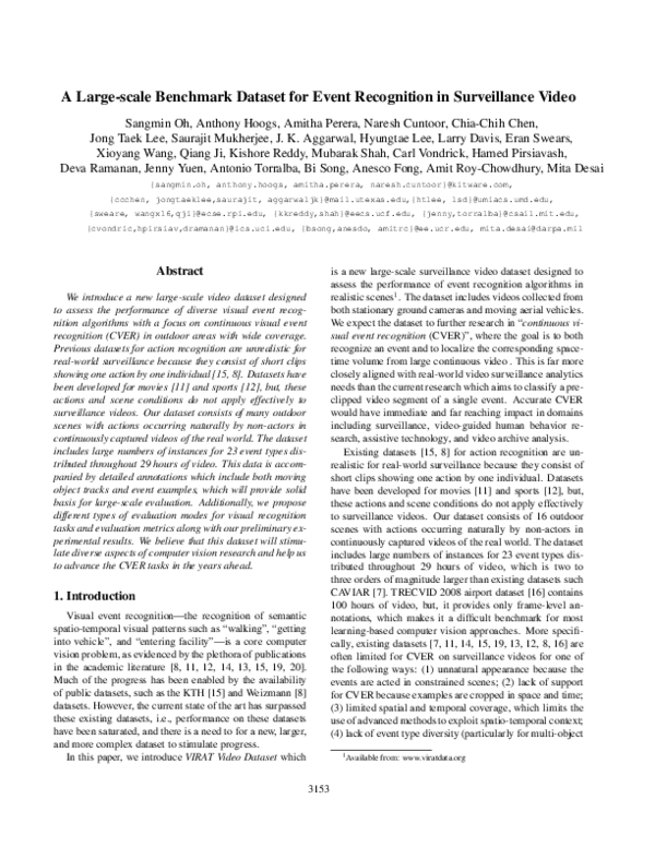(PDF) A large-scale benchmark dataset for event recognition in ...