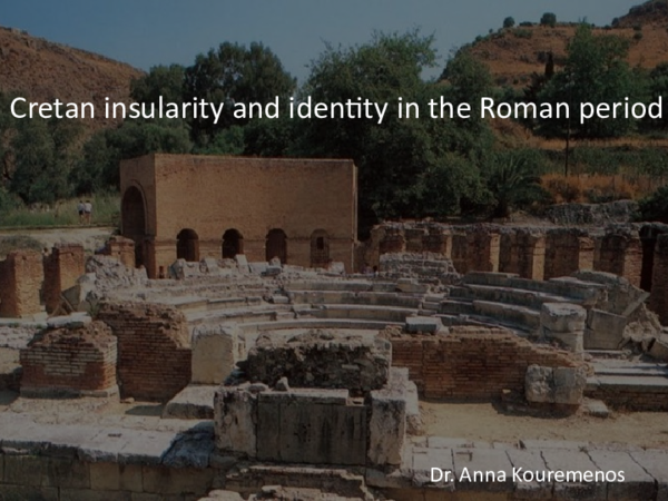 (PPT) (2023; PowerPoint lecture) Cretan insularity and identity in the ...