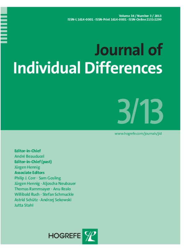 (PDF) Dysfunctional Impulsivity Scale--Revised