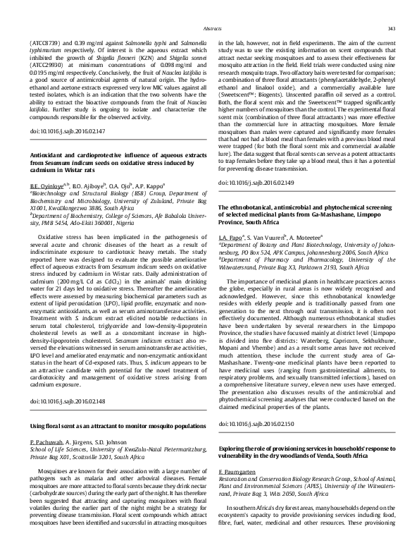 (PDF) Antimicrobial Properties of Ga-Mashashane Plants