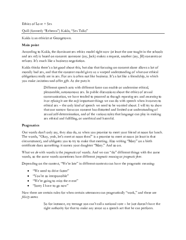 Pdf Kukla On Pragmatics Of Sexual Discourse Lecture Notes