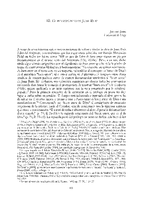 (PDF) El pensamiento de Juan Ruiz