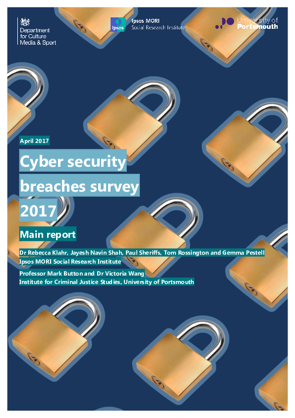 (PDF) Cyber security breaches survey 2017: main report