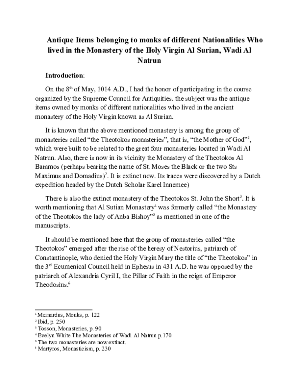 (DOC) Antique Items belonging to monks of different Nationalities Who ...