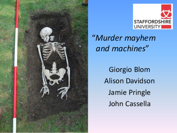 (PDF) Murder mayhem and machines