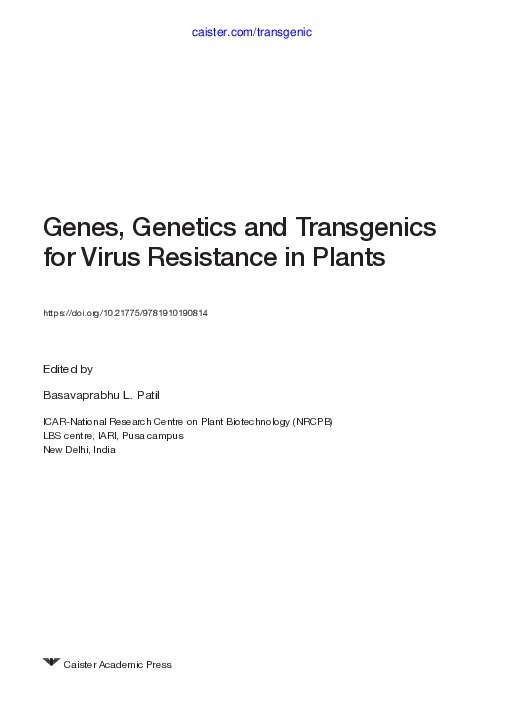 (PDF) Virus resistant transgenic tomato: current status and future ...