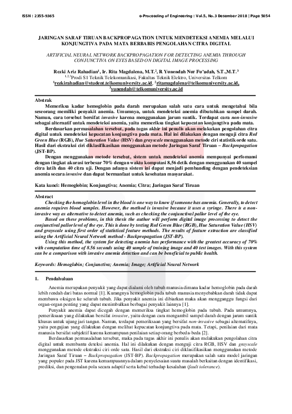 (PDF) Digital Artificial Neural Network Backpropagation for Detecting ...