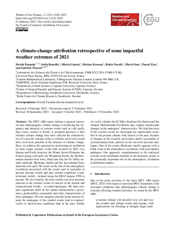 (PDF) A climate-change attribution retrospective of some impactful ...