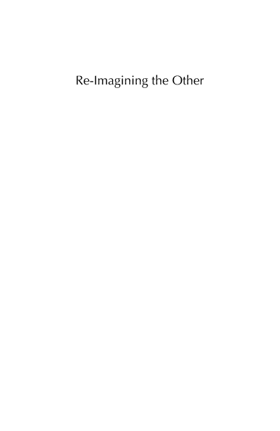 (PDF) Re-Imagining the Other (PDF) Re-Imagining the Other
