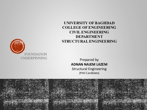 (PPT) Foundations Underpinning Methodologies [ Post Graduate Presentation]