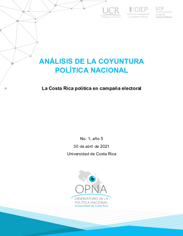 (PDF) La Costa Rica política en campaña electoral