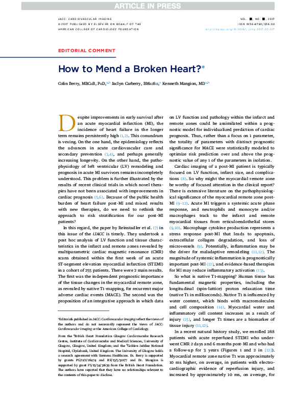 (PDF) How to Mend a Broken Heart? | ngoc minh - Academia.edu