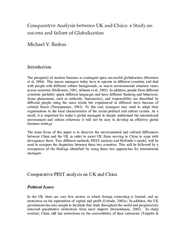 (DOC) Comparative Analysis between UK and China: a Study on success and ...