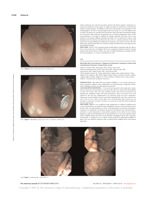 (PDF) Blue Rubber Bleb Nevus Syndrome: A Diagnostic and Therapeutic ...
