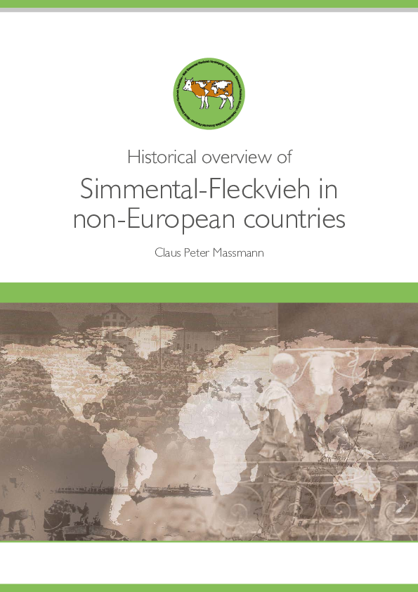 (PDF) Simmental Fleckvieh in non European countries