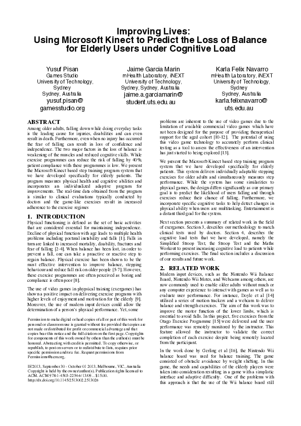 (PDF) Improving lives