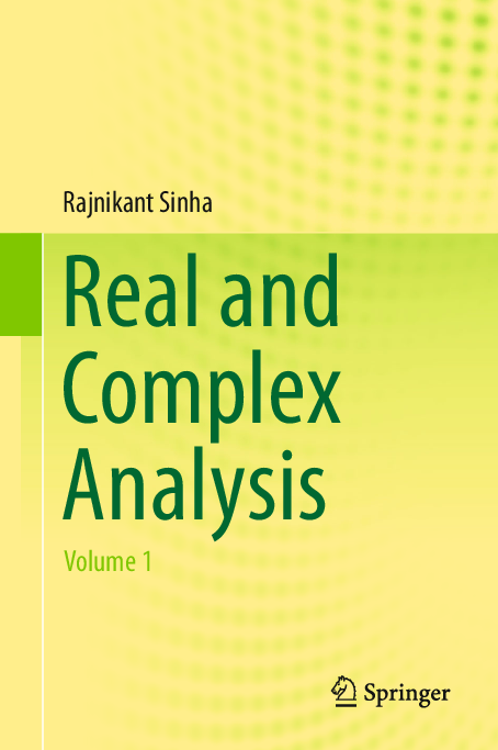 (PDF) Real and Complex Analysis Volume 1 by Rajnikant Sinha