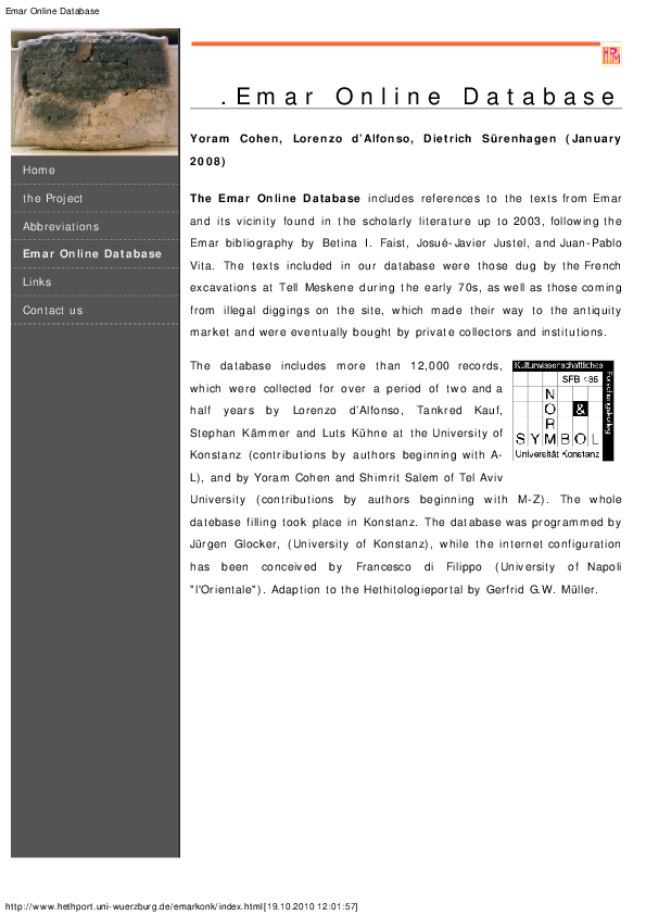 (PDF) Emar Online Database