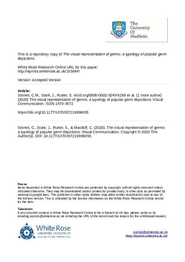 (PDF) The visual representation of germs: a typology of popular germ ...