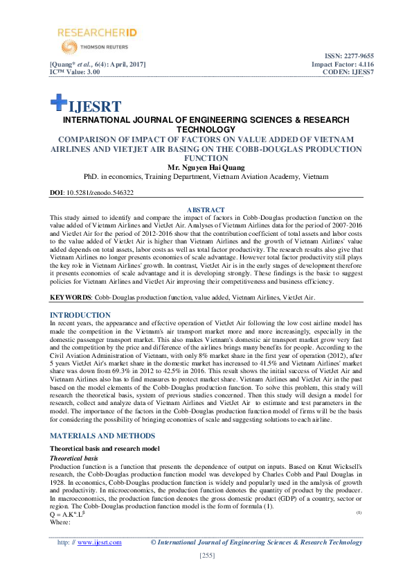 (PDF) Ijesrt International Journal of Engineering Sciences & Research ...