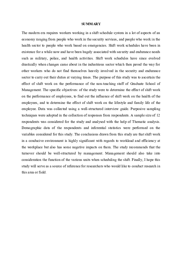 (DOC) THESIS SUMMARY