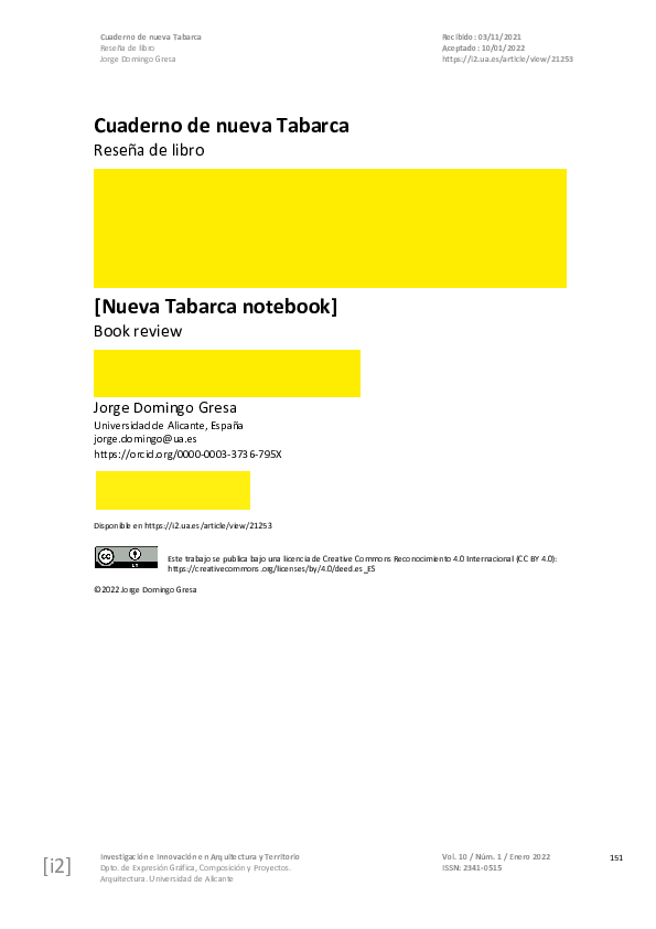 (PDF) Cuaderno de nueva Tabarca.
