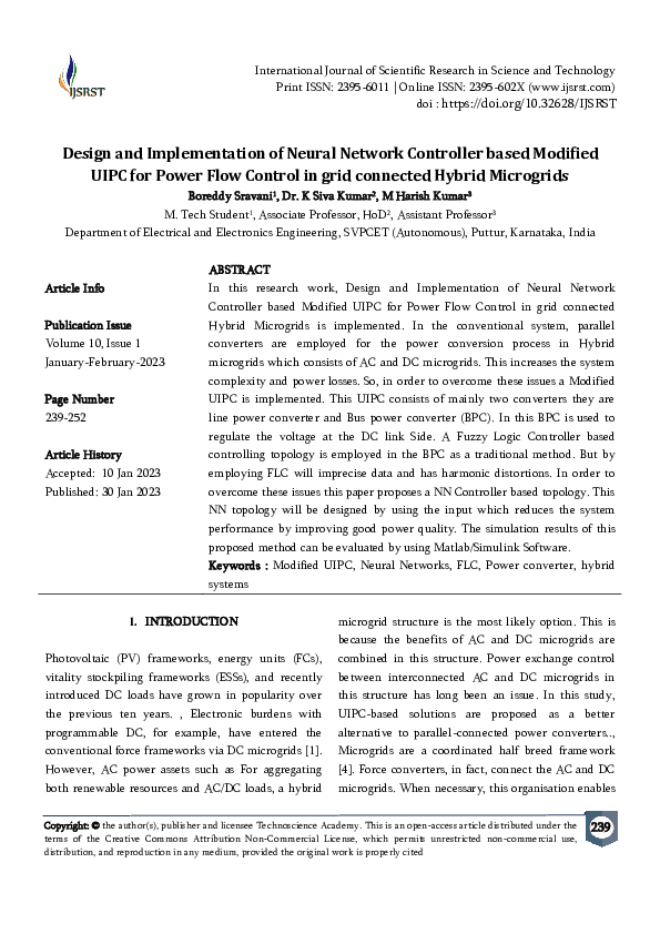 (PDF) Design and Implementation of Neural Network Controller based Modified UIPC for Power Flow ...