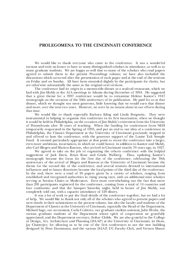 (PDF) The Aegean and the Orient in the Second Millennium: Proceedings ...