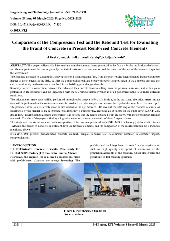 (PDF) Comparison of the Compression Test and the Rebound Test for ...