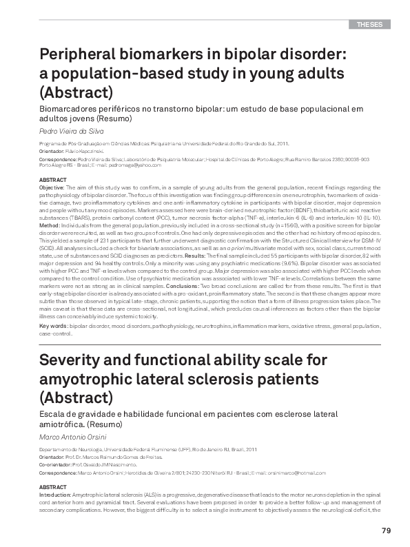 (PDF) Severity and functional ability scale for amyotrophic lateral ...