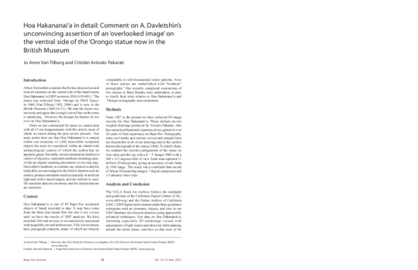 (PDF) Hoa Hakananai‘a in detail: Comment on A. Davletshin’s ...