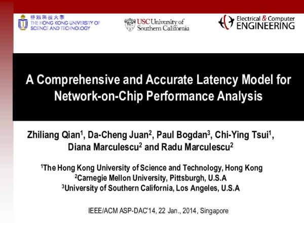 (PDF) A comprehensive and accurate latency model for Network-on-Chip performance analysis