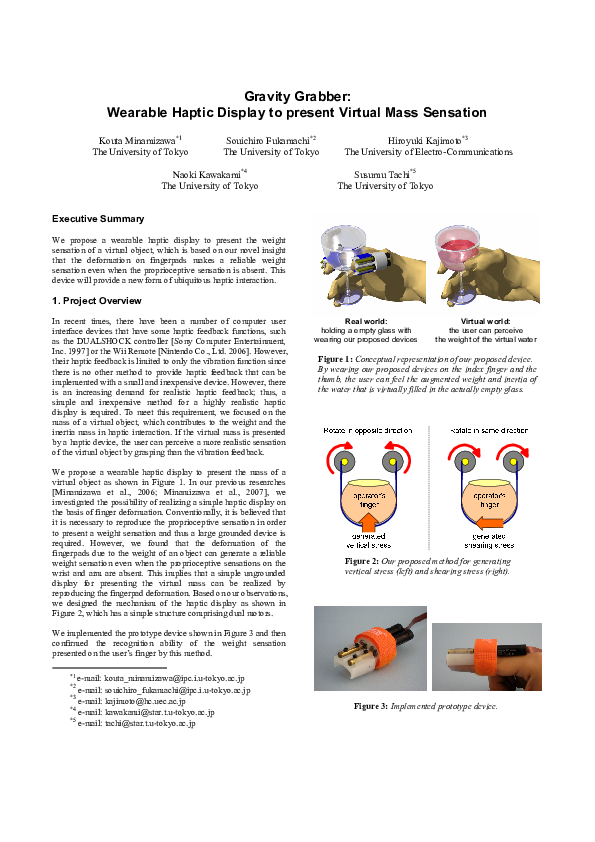 (PDF) Gravity grabber