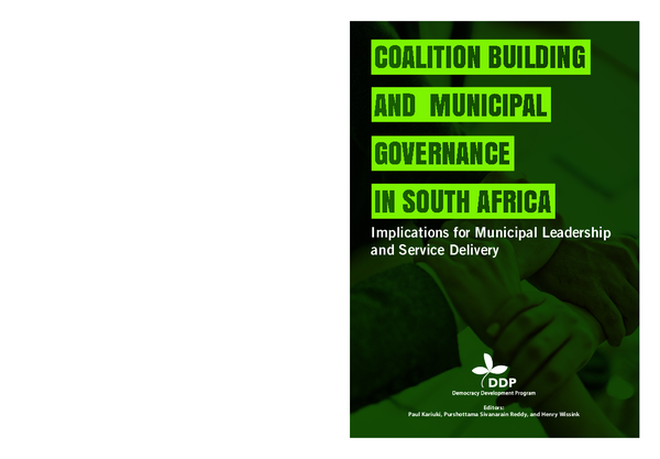 (PDF) Coalition building and municipal governance in South Africa ...