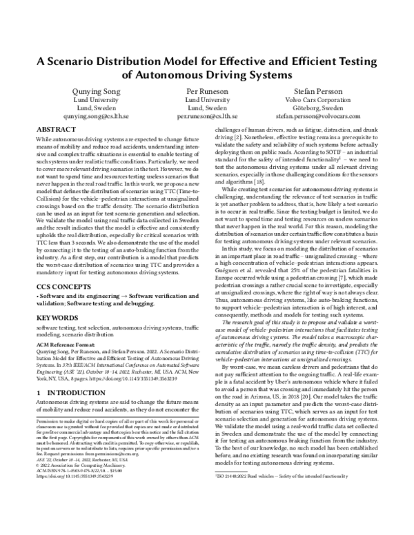 (PDF) A Scenario Distribution Model for Effective and Efficient Testing ...