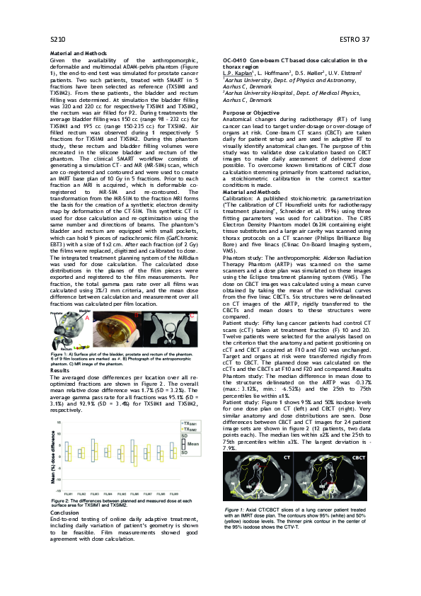 Pdf Oc 0410 Cone Beam Ct Based Dose Calculation In The Thorax Region