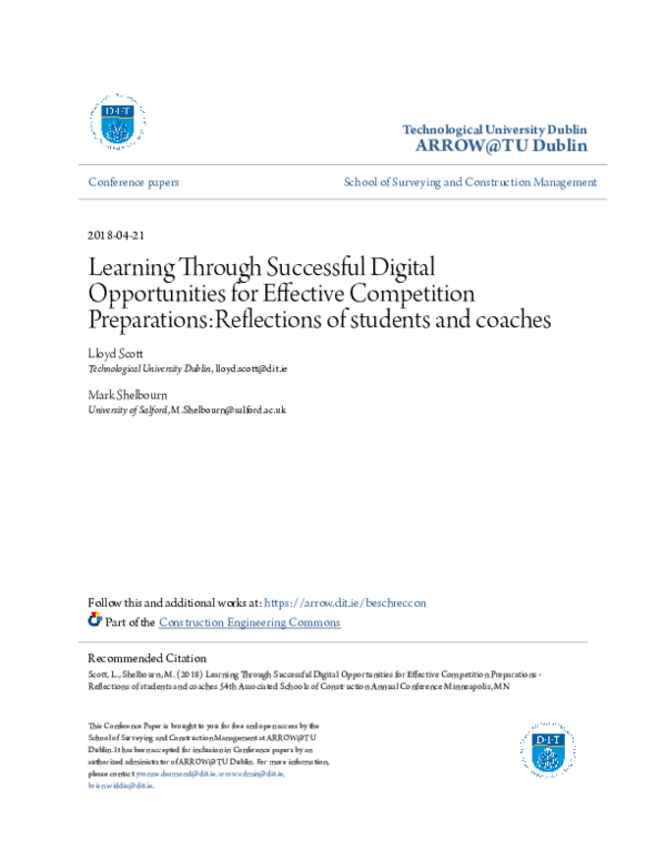 (PDF) Learning Through Successful Digital Opportunities for Effective ...