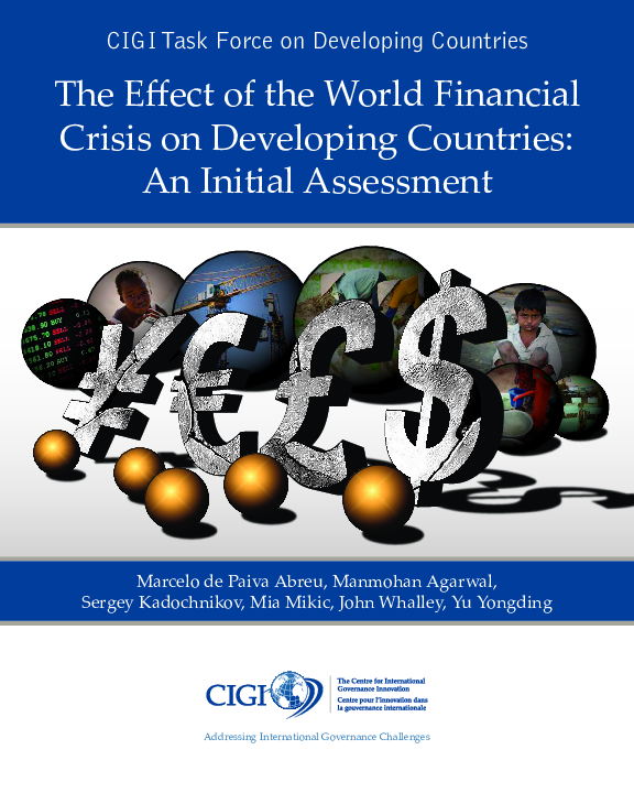 (PDF) The Effect of the World Financial Crisis on Developing Countries ...
