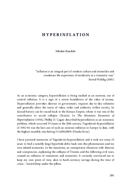(PDF) Hyperinflation