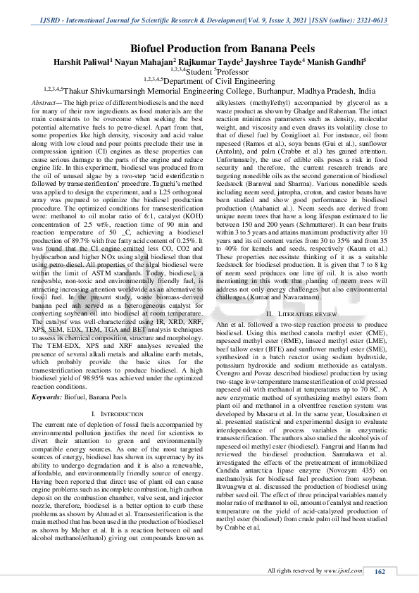 (PDF) IJSRD-International Journal for Scientific Research & Development| Vol. 9, Issue 3, 2021 ...