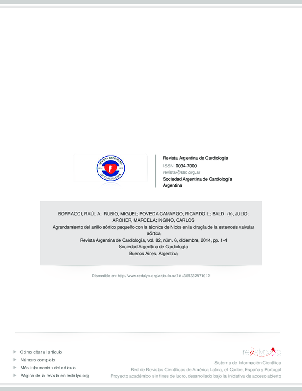 (PDF) Aortic Root Enlargement of Small Annulus Using the Nicks ...